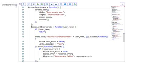 Implementing User Impersonation Functionality In ServiceNow Mobiz