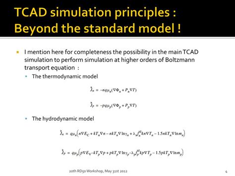 ppt tcad simulation of irradiated silicon radiation detector using