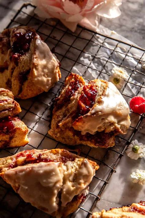 Layered Raspberry Scones Half Baked Harvest