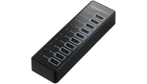 Amazonbasics Usb Hub Usb C Mit Anschl Ssen Und Netzadapter Im Angebot