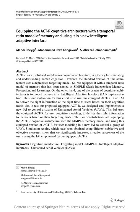 equipping the act r cognitive architecture with a temporal ratio model