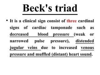 Cardiac Tamponade Pptx