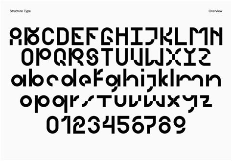 Typography Design Structure Type