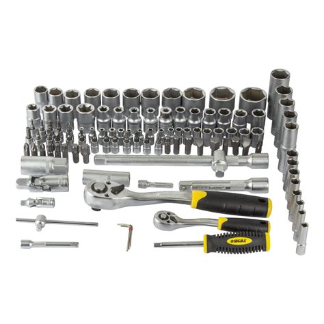 Набор насадок торцевых и бит 1/4", 1/2" 110шт CrV mid SIGMA (6003771 ...