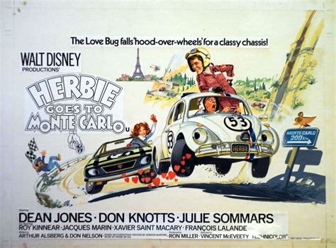 Herbie Goes To Monte Carlo 1977 Poster Design