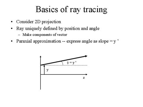 Ray Tracing And Abcd Matrix Optics Eugene Hecht