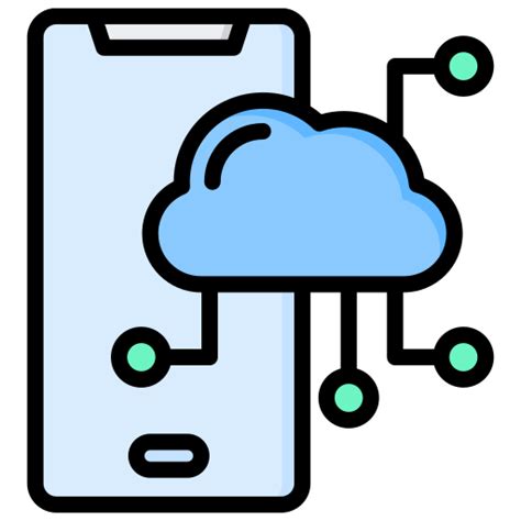 Cloud Computing Generic Color Lineal Color Icon Cloud Computing Generic Color Lineal Color Icon