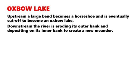 Geography Igcse River Landforms Pptx