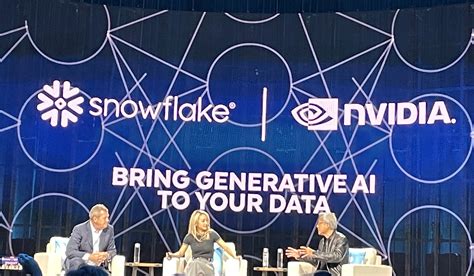 nvidia and snowflake announce generative ai partnership it pro