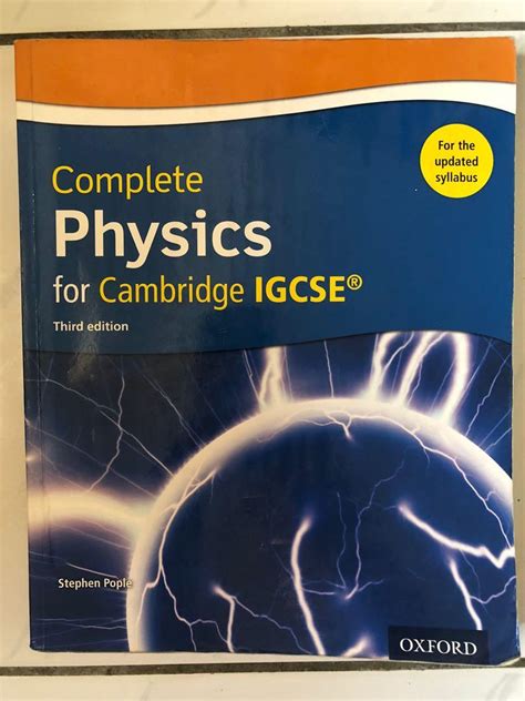 IGCSE Physics Textbook Hobbies Toys Books Magazines Textbooks On Carousell