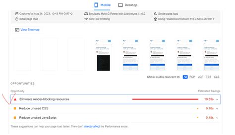wordpress eliminate render blocking resources for a faster website