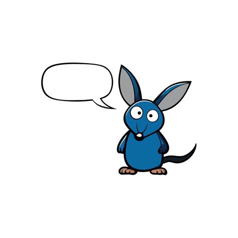 Bilby Rodent Speaks Icon Illustration 47391646 Vector Art At Vecteezy