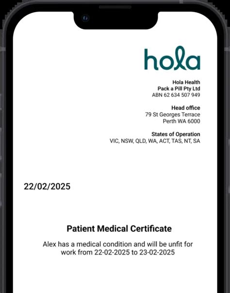 Doctors Note In 15 Minutes Hola Health