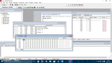 Mplab Simulator Youtube