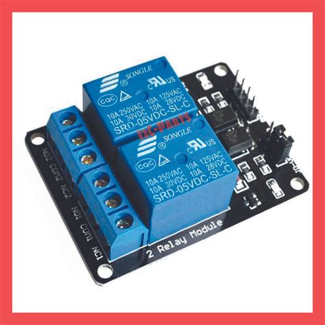5v Relay 2 Channel Module For Arduino STM32 Raspy Low Level Trigger Lazada Indonesia