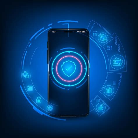 Premium Vector Vector Abstract Technology Security Internet Banking