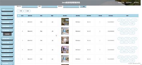 附源码计算机毕业设计旅游资源管理系统计算机本科毕设文旅管理平台 Csdn博客