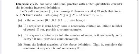 Solved Exercise 228 For Some Additional Practice With