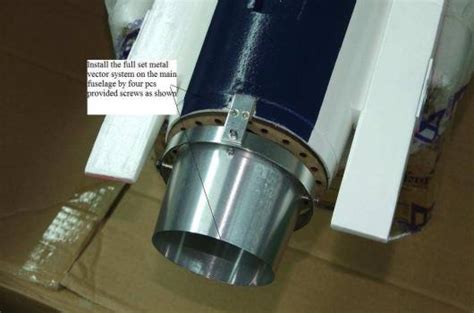 Vector Thrust System For 70mm Edf Turbines Rc