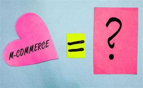Text Sign Showing M Commerce Conceptual Photo Commercial Transactions