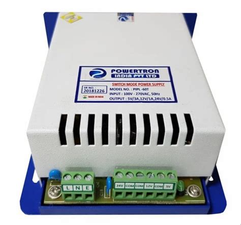 Powertron Led Indication W Multi Output Power Supply Input Voltage Ac V Output Voltage