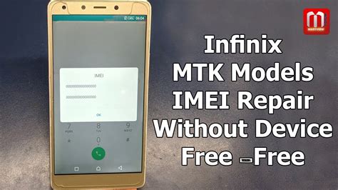 Repair IMEI Infinix Mobile All MTK Models Without Device YouTube