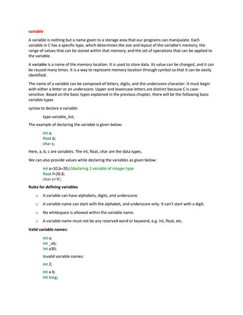 SOLUTION Variables Constant And Operators Studypool