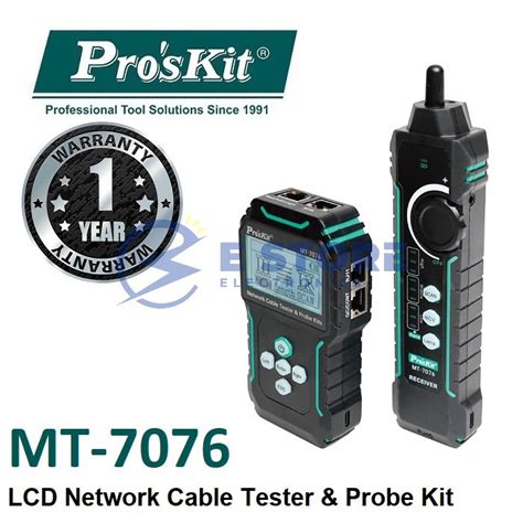 Proskit Mt 7076 Lcd Network Cable Tester And Probe Kit Shopee Malaysia