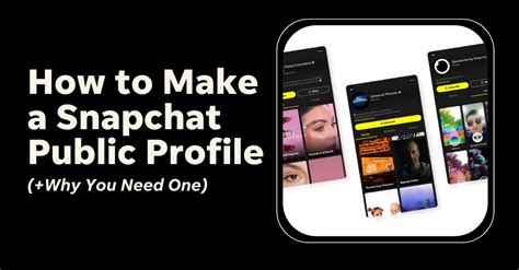 How To Make A Public Profile On Snapchat In 5 Minutes Or Less Localiq