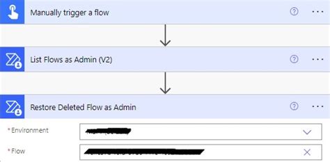 Restore Deleted Flows Using Power Automate