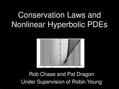 PPT Conservation Laws And Nonlinear Hyperbolic PDEs PowerPoint Presentation ID