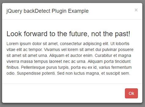 JQuery Plugin To Detect Back Button Click In Browser BackDetect Free JQuery Plugins