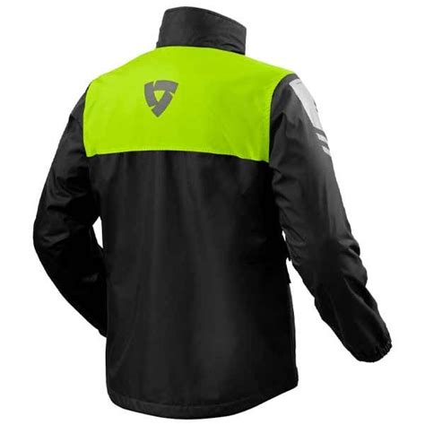Rev It Nitric H O Regenjacke Schwarz Neongelb