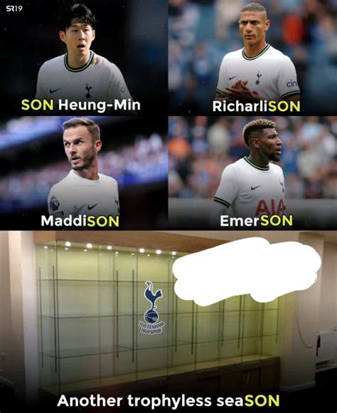 یک فصل دیگه بدون جام برای سون های لندن😂 طرفداری