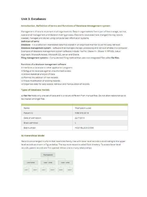 database notes pdf