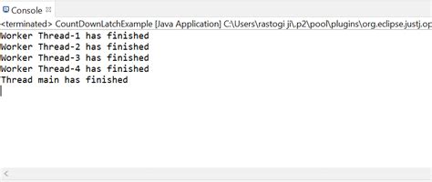 Countdownlatch In Java Online Tutorials Library List
