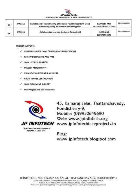 Android Ieee Projects 2013 Pdf