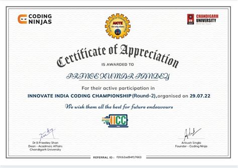 Prince Kumar Pandey On Linkedin Codingninjas