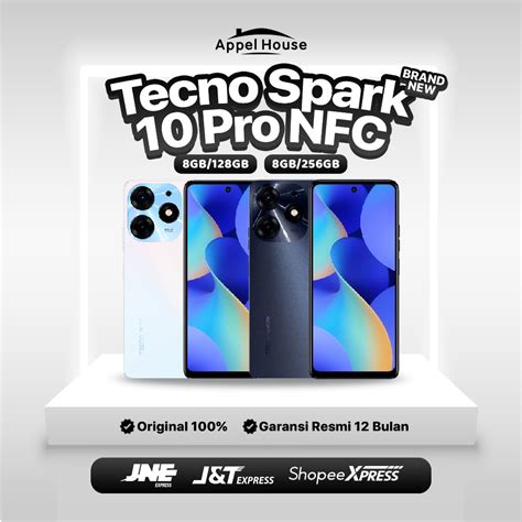 Jual TECHNO SPARK 10 PRO NFC BRAND NEW (8GB/128GB) | (8GB/256GB ...