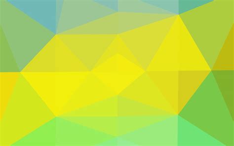 Light Green Yellow Vector Shining Triangular Pattern 11580637 Vector Art At Vecteezy