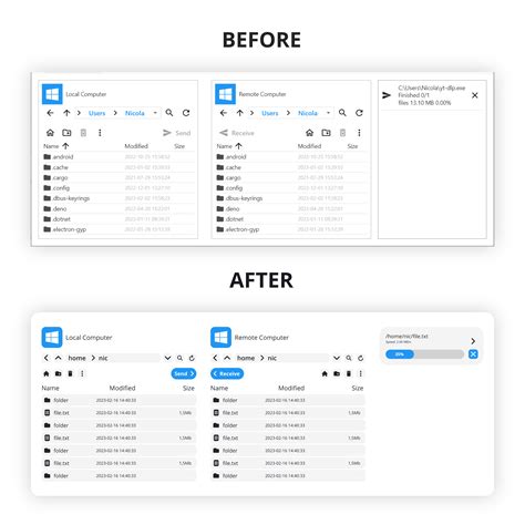 File Manager Redesign Rustdesk Rustdesk Discussion GitHub