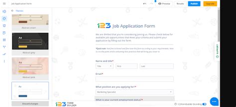 123FormBuilder Create Advanced Forms Surveys Google Workspace Marketplace