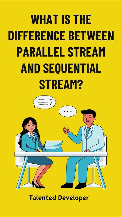 Parallel Stream Vs Sequential Stream In Java Java Interview Question Java Streams Tdshorts
