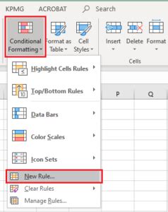 Conditional Formatting Based On Another Cell In Excel