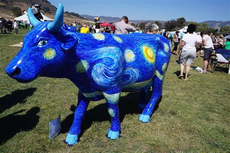 Cowparade Comes To San Luis Obispo Are You Ready To Hit The Cow Trails