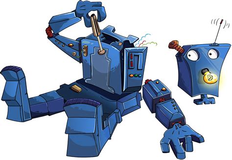 self repair robot tim