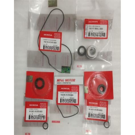 Jual Seal Oring Water Pump Vario Vario Tecno 110 Karbu KVB Komplit Asli Ahm Shopee Indonesia