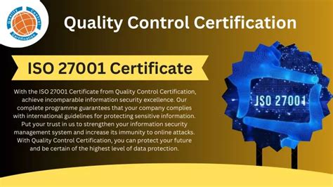 Ppt Iso 27001 Certification Quality Control Certification Powerpoint Presentation Id13312262