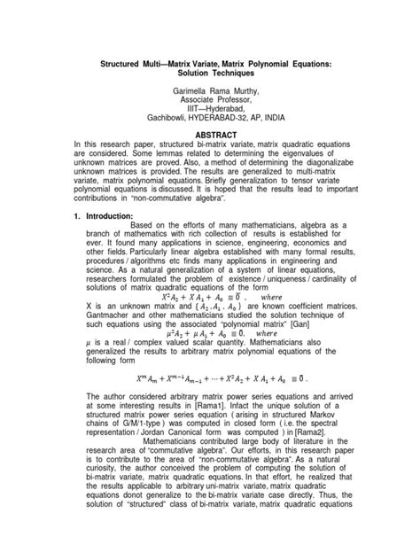 Structured Multi Matrix Variate Matrix Polynomial Equations Solution