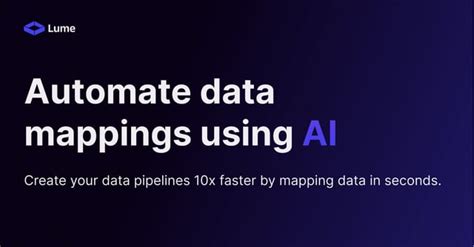 show hn lume automate data mappings using ai r hypeurls
